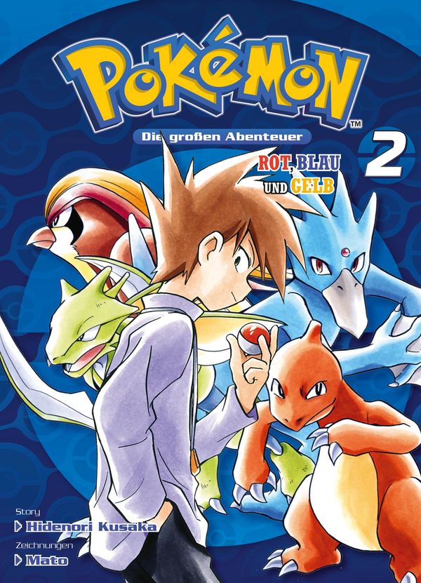Pokémon - Die großen Abenteuer: Rot, Blau und Gelb 02 - Hidenori Kusaka ...